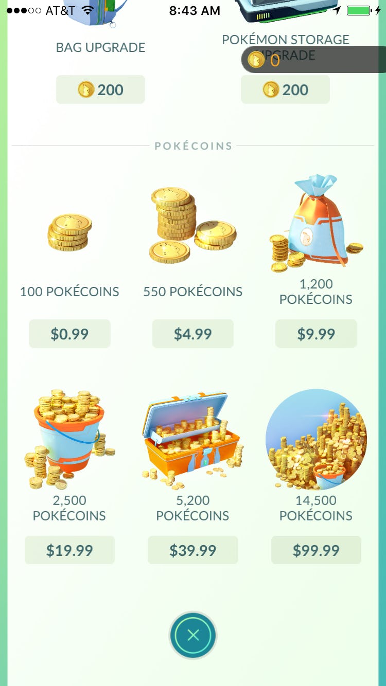 How Much Is A Pokecoin Worth? The Pokemon Go Currency Costs Actual ...