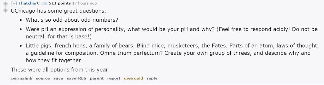 The Most Memorable College Admissions Essays Reddit Has Ever Seen Will ...