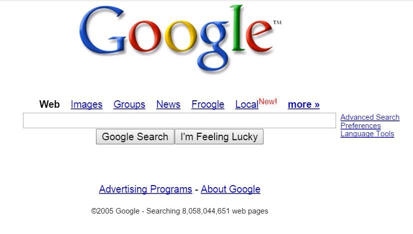 What Did Google Used To Look Like? A Visual History Of Everyone's ...