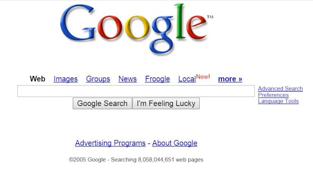 What Did Google Used To Look Like? A Visual History Of Everyone's ...