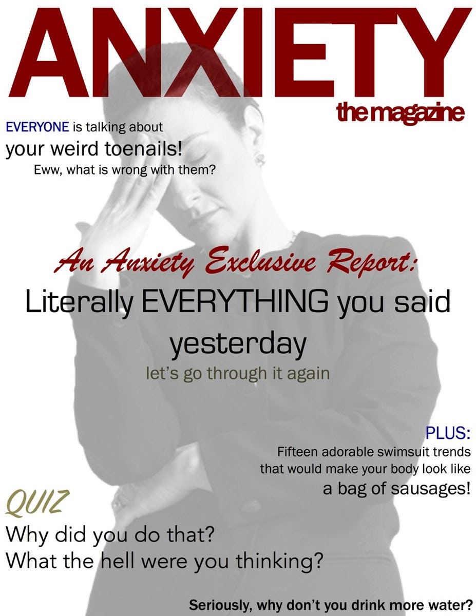 'Anxiety: The Magazine' Uses Satire To De-Stigmatize Anxiety & Makes A ...