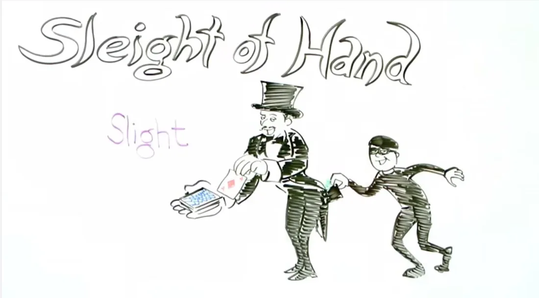 Where Does “Sleight Of Hand” Come From? It Doesn't Mean What You Think ...
