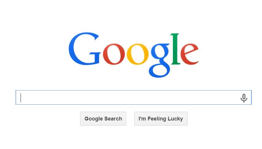 What Did Google Used To Look Like? A Visual History Of Everyone's ...