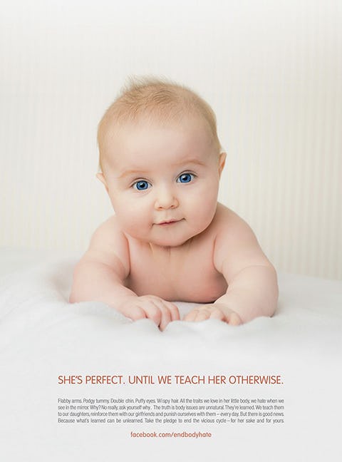 These Body-Positive Ads Encourage Women to Love Their Bodies Now – Not ...