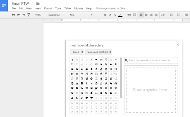 How To Use Emoji In Google Drive, Because Somewhat Surprisingly, It's ...