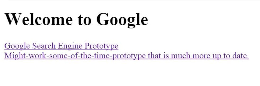 What Did Google Used To Look Like? A Visual History Of Everyone's ...