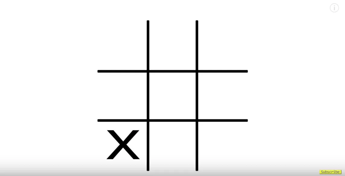 How To Win At Tic Tac Toe Every Time — VIDEO