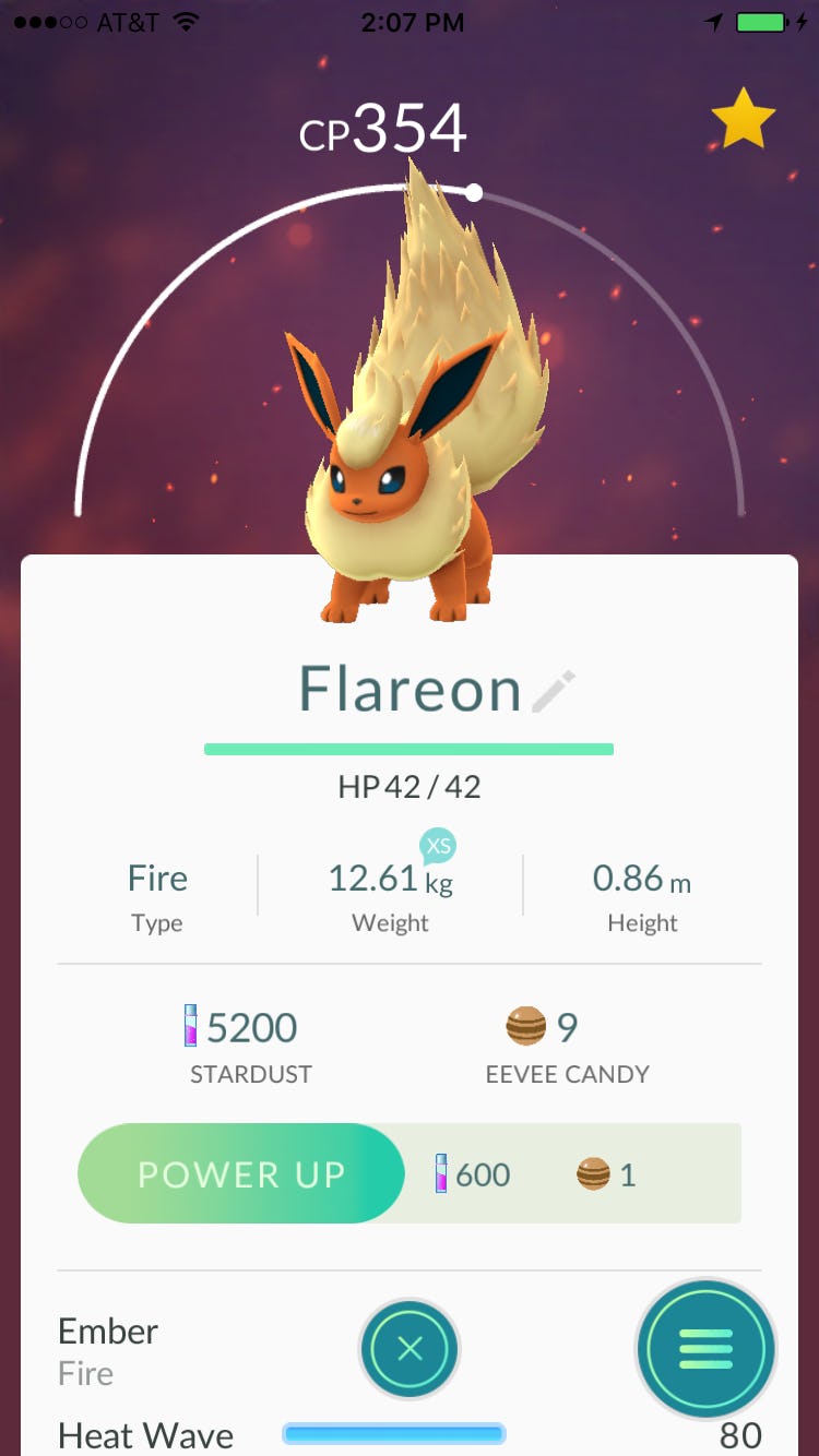 How To Get An Eevee To Evolve Into A Flareon In "Pokemon Go"
