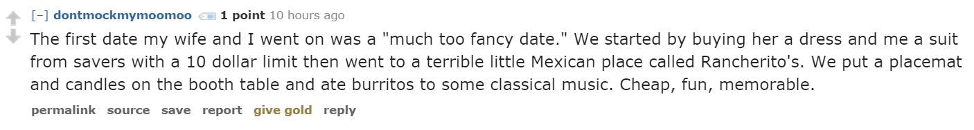 16 Cheap Yet Romantic Dates From Reddit That Prove You Don't Have To ...