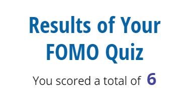 Do I Have FOMO? The Fear Of Missing Out Scale Can Tell You If You’re ...