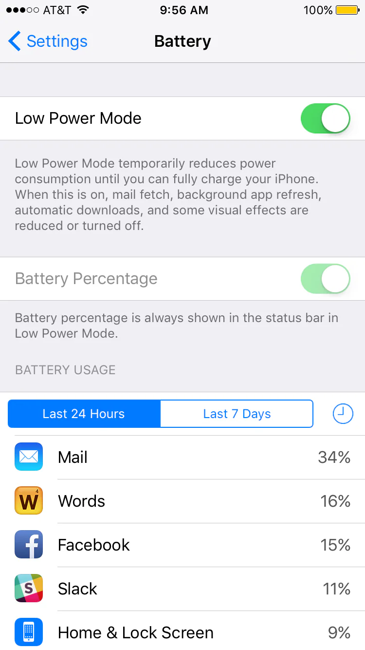 What Is iOS9 Low Power Mode? Here's Everything You Need To Know About ...