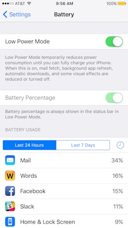 What Is iOS9 Low Power Mode? Here's Everything You Need To Know About ...