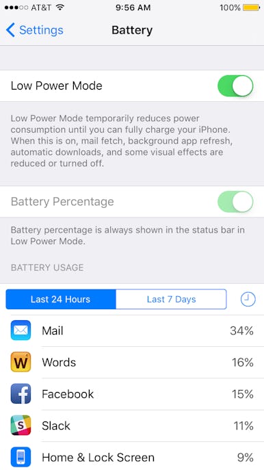 What Is iOS9 Low Power Mode? Here's Everything You Need To Know About ...