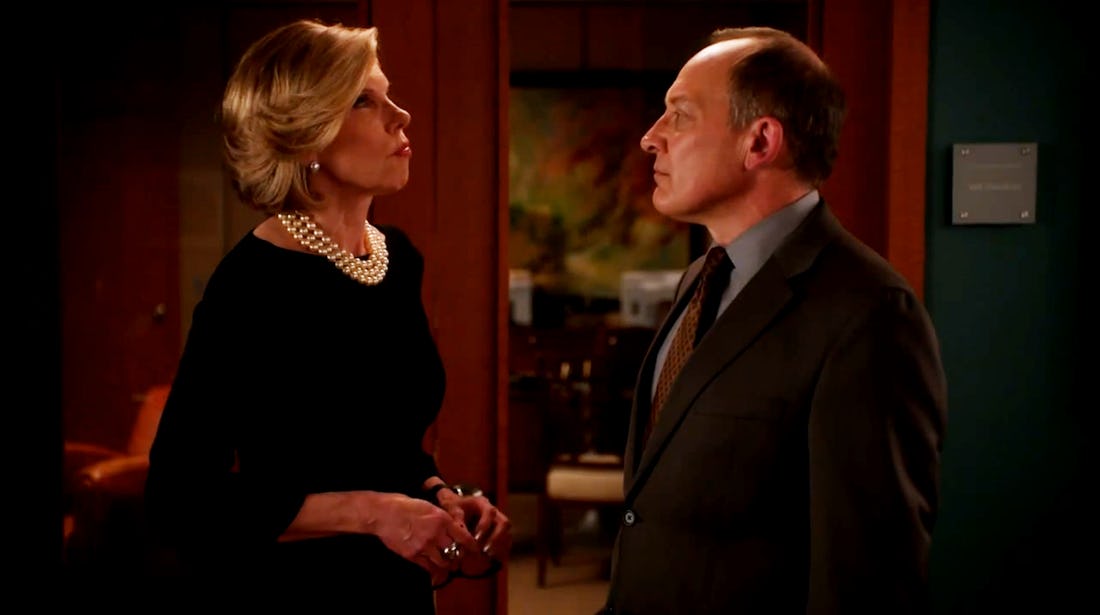 Here's Our 'Good Wife' Season 5 Theory on Louis Canning & David Lee's ...