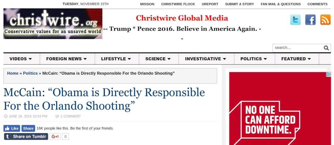 9 Fake News Sites That Are Spreading Dangerous, Yet Believable Stories