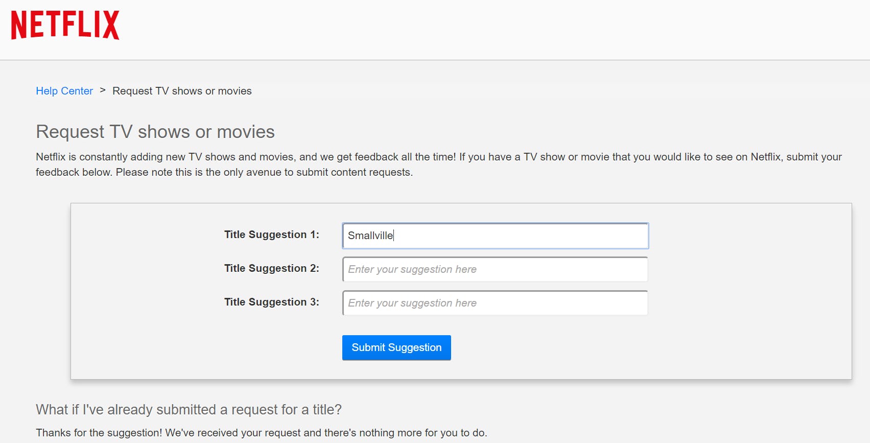 How To Request A TV Show Or Movie On Netflix, Because This Hack Is ...