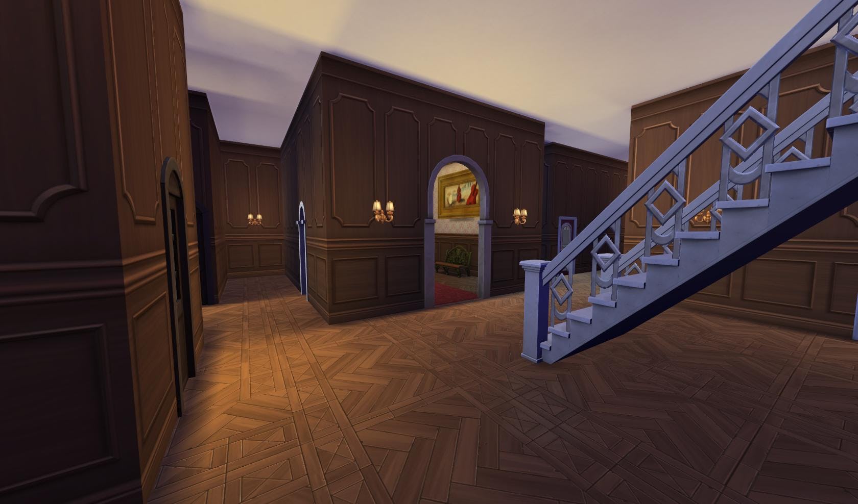 The "Clue" Mansion Designed In 'The Sims 4' Is The Creepiest Place You ...