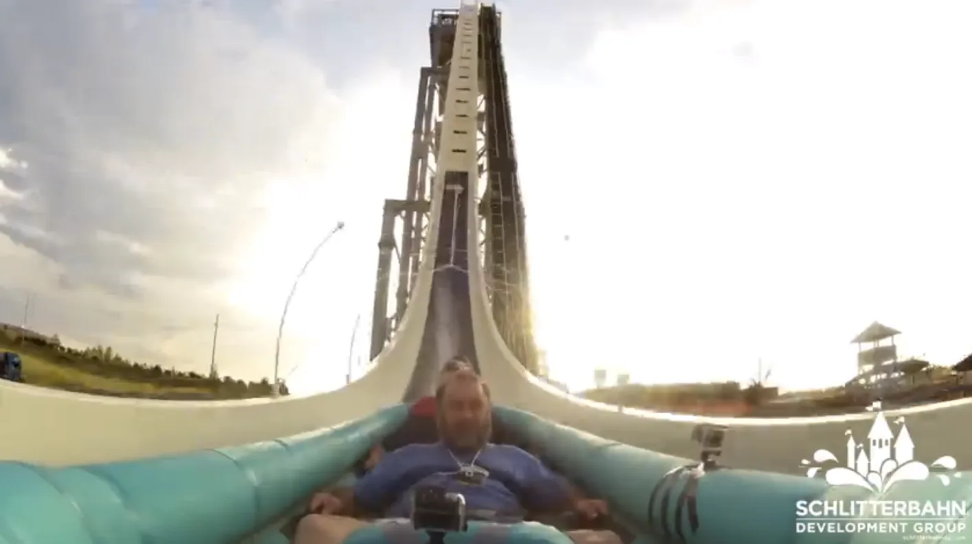 Kansas City's Record-Breaking Verruckt Water Slide Is Like Riding ...
