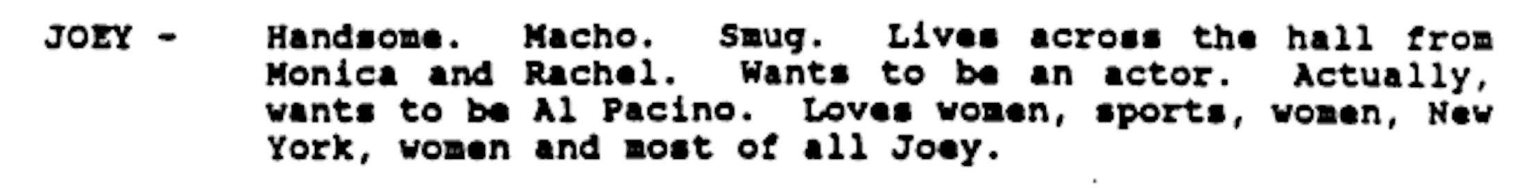 Comparing 'Friends' First Episode To The Unaired 'Friends' Pilot Script ...