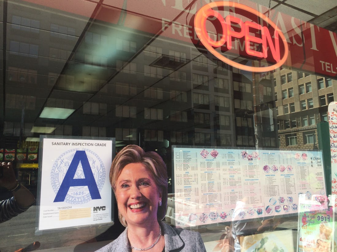 I Took A Life-Size Hillary Clinton Cardboard Cutout On Errands Around ...