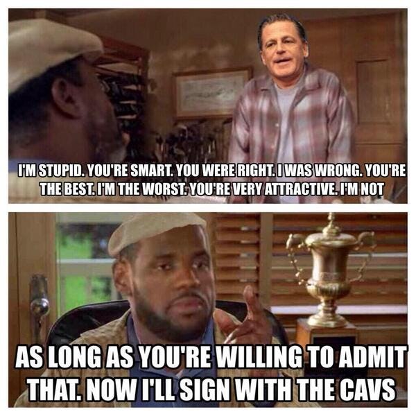 LeBron James Coming Home Memes Are Just As Snarky As They Are Psyched