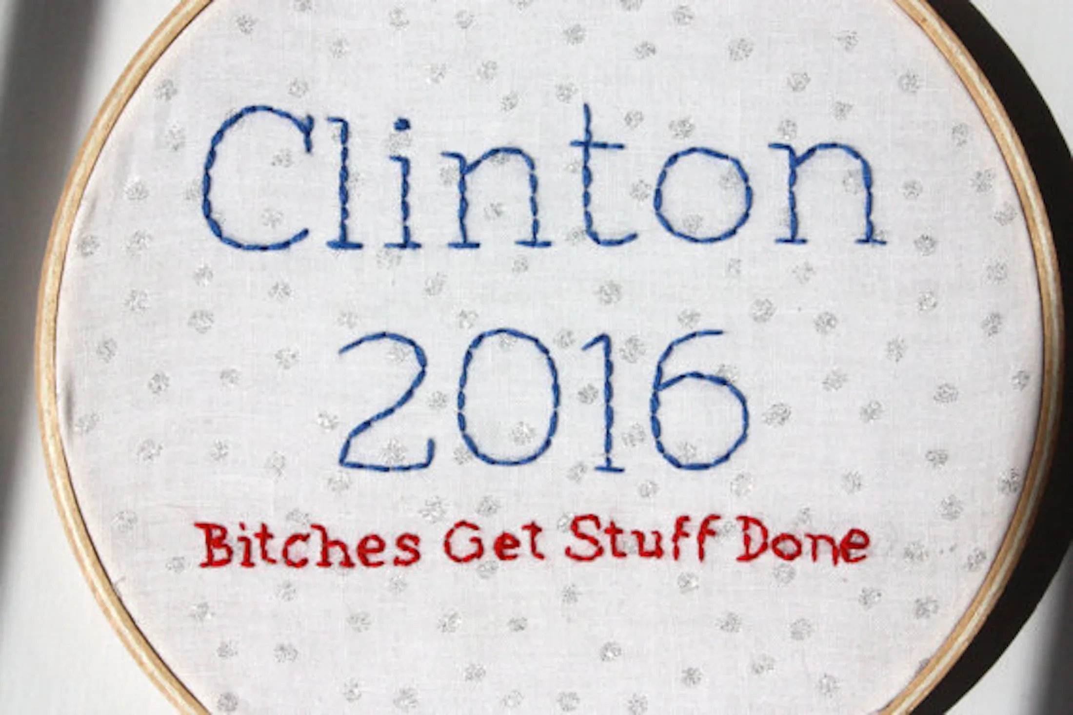 This Amazing Hillary Clinton Cross-Stitch Pillow & 10 More Hilz ...