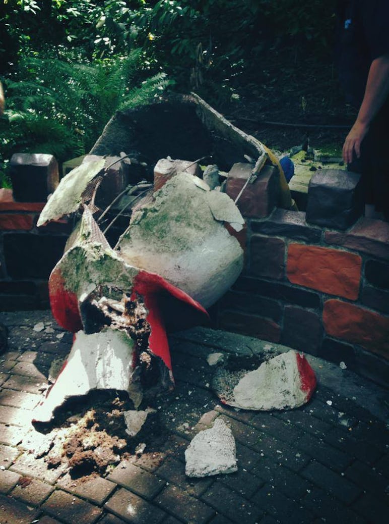 Humpty Dumpty Had A Great Fall, Literally, At Oregon's Enchanted Forest