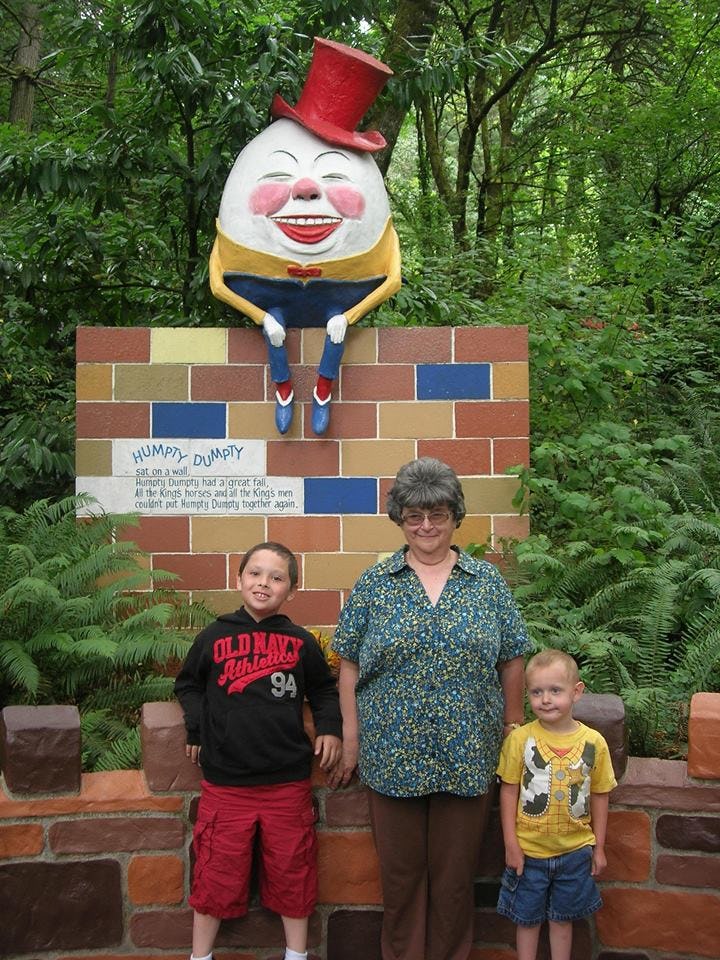 Humpty Dumpty Had A Great Fall, Literally, At Oregon's Enchanted Forest