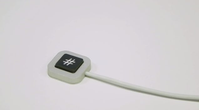 The HashKey, A Nifty One-Button Keyboard For All Your Hashtagging Needs ...