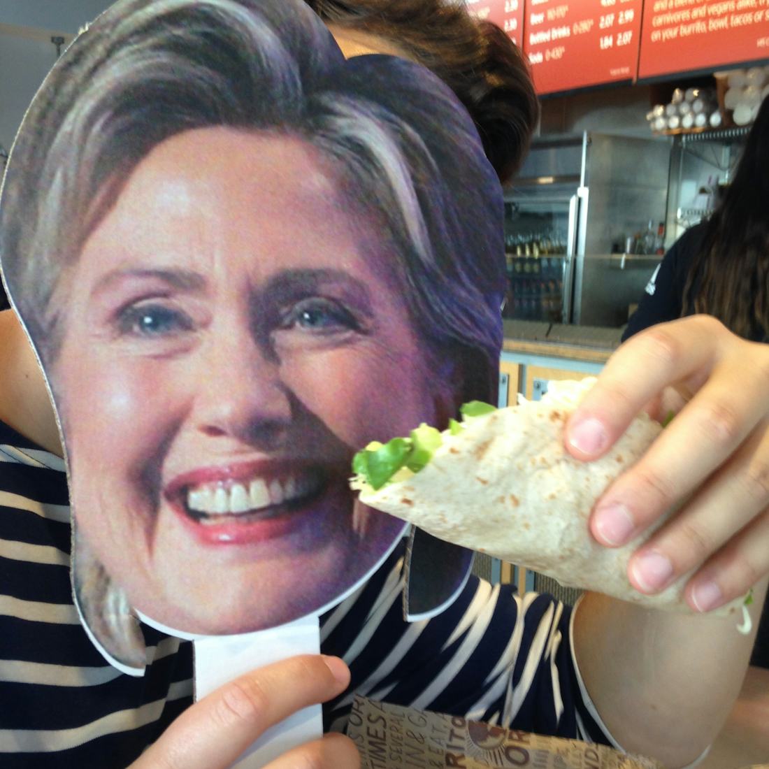 I Took A Life-Size Hillary Clinton Cardboard Cutout On Errands Around ...