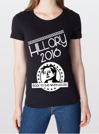 Where To Buy Hillary Clinton T-Shirts To Show Off Your Support And Look ...