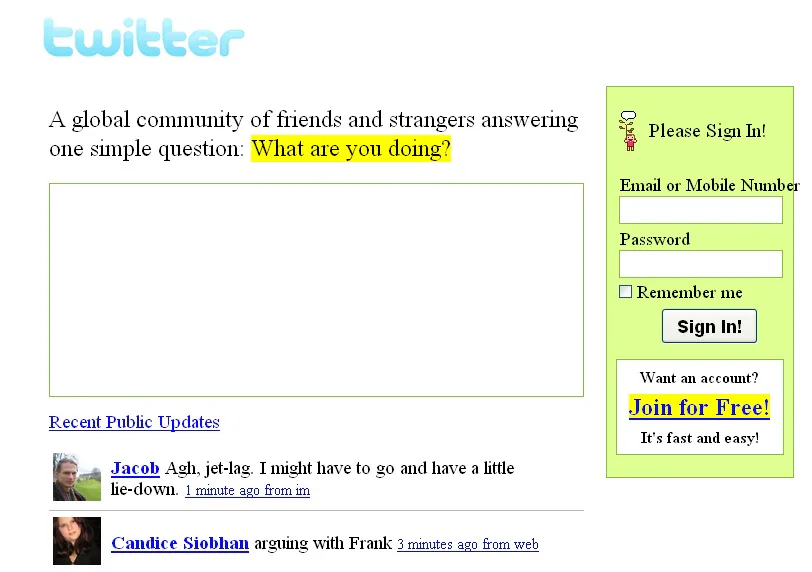 Happy Anniversary, Twitter! Here's How Twitter's Look Has Changed, From ...