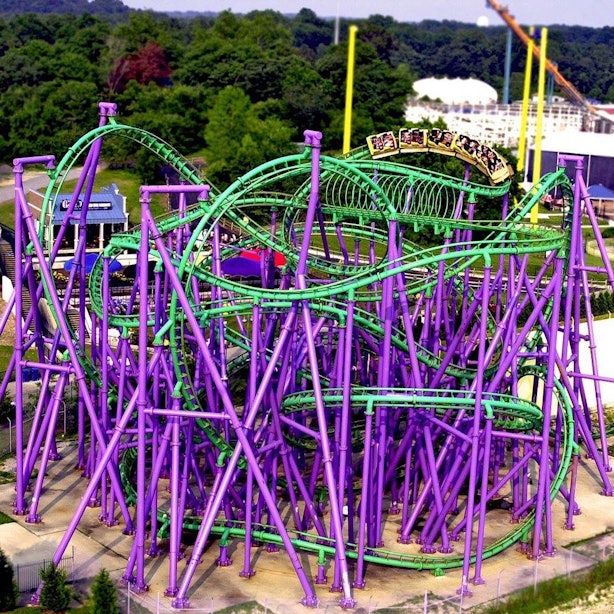 Six Flags Roller Coaster Breaks Down In Maryland, Strands 24 People