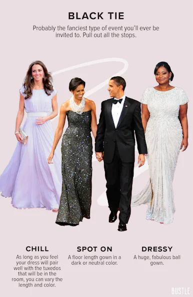 A Wedding Dress Code Guide For All Levels Of Fancy You'll Encounter ...