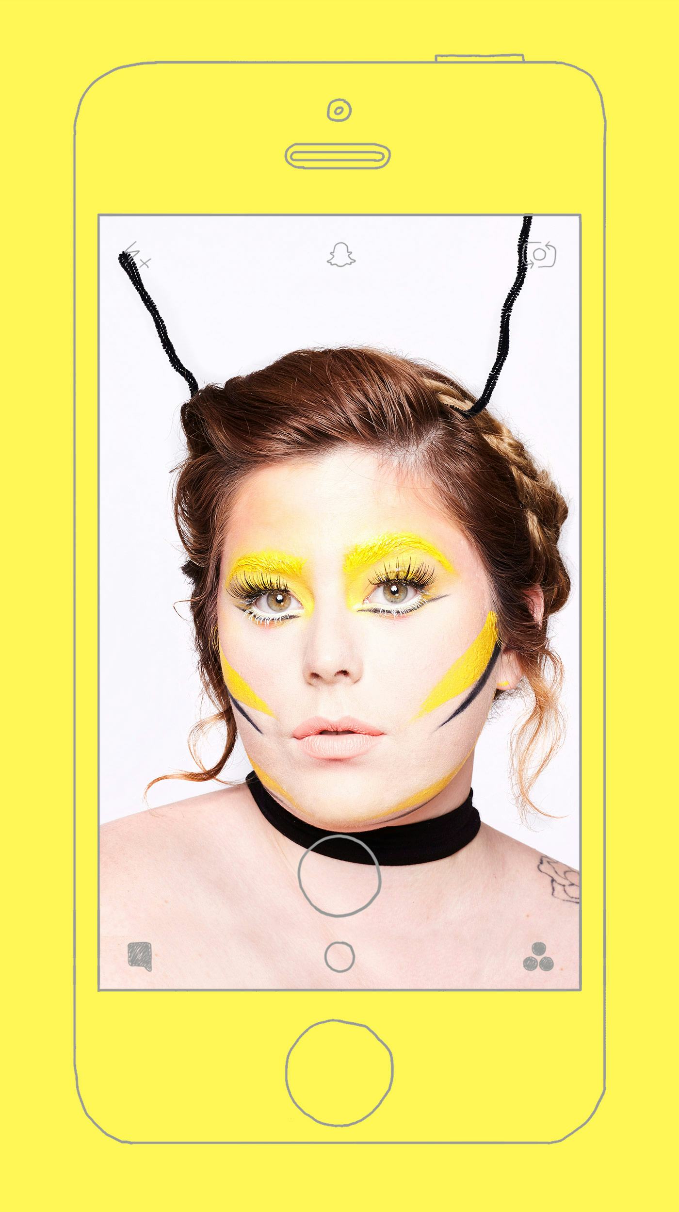 5 Easy Snapchat Filter Halloween Makeup Tutorials To Complete Your ...