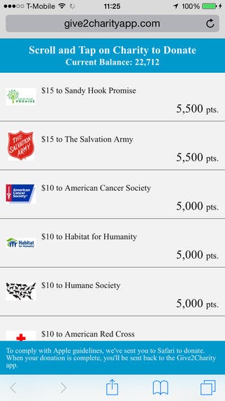 7 Apps That Give To Charity – But Don't Require You To Spend A Dime
