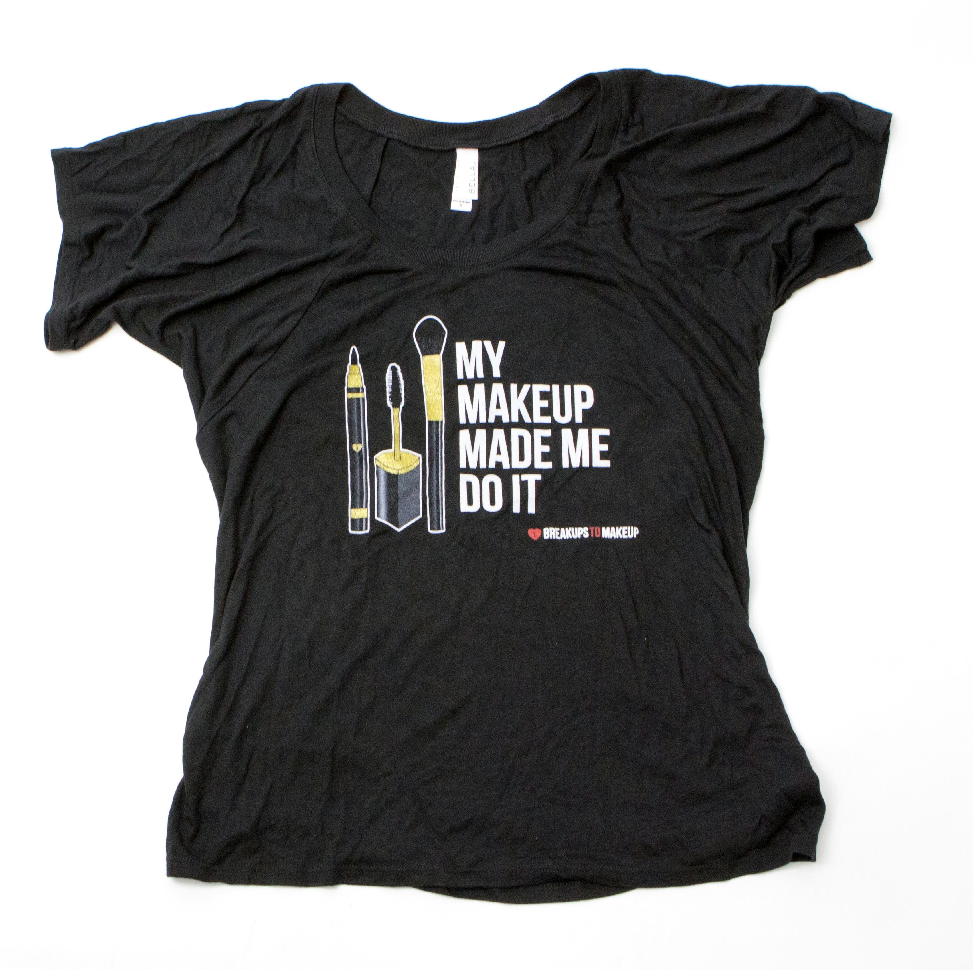 Breakups To Makeup Line Launches Tees And Brand Founder Offers Us Her ...