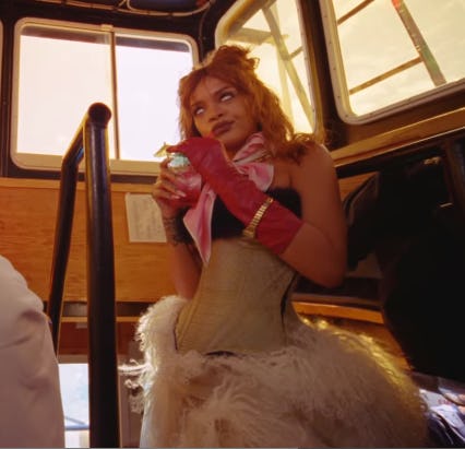 Rihanna Debuts "BBHMM" Video Full Of 11 Fabulous Looks, From Patchwork ...