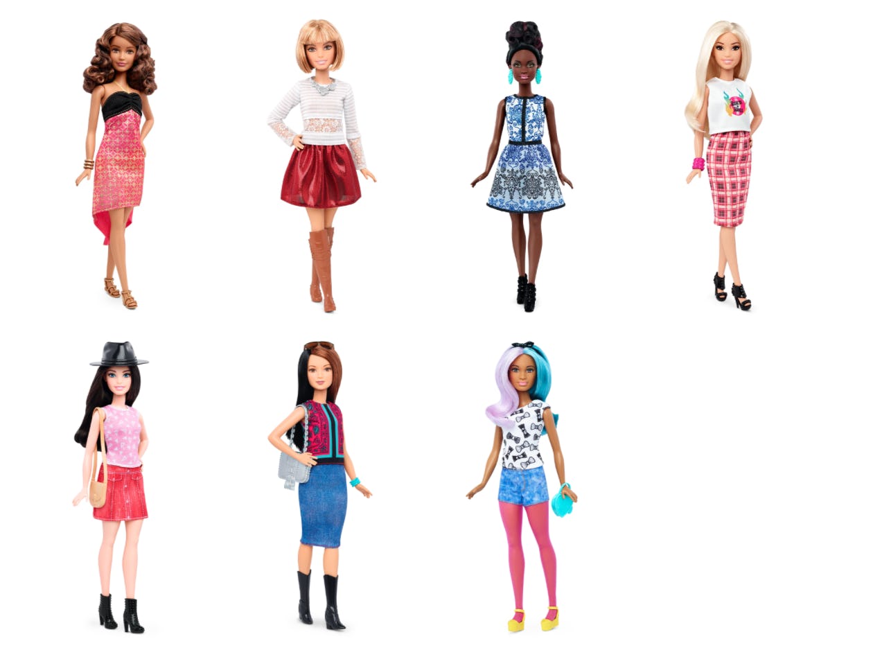 Barbie Is Getting A Major Body Positive Makeover For 2016 — PHOTOS