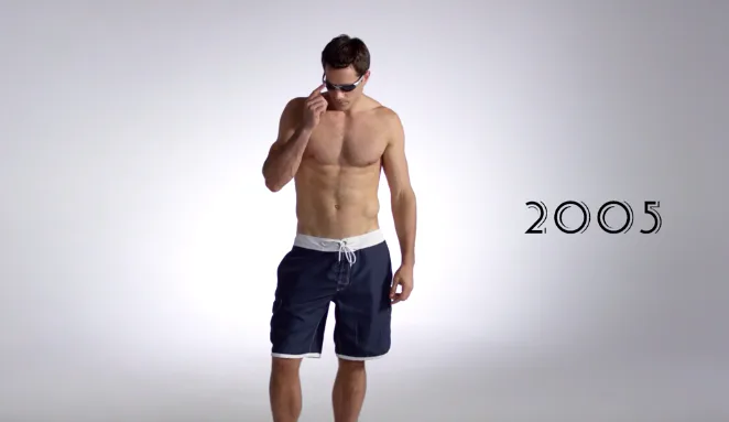 Men's Swimwear Has Evolved Over 100 Years, From One-Piece Suits To ...