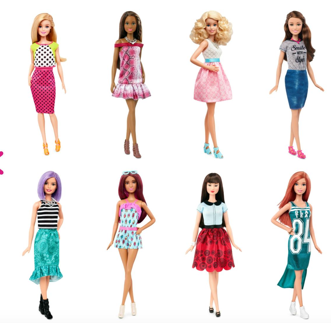 Barbie Is Getting A Major Body Positive Makeover For 2016 — PHOTOS