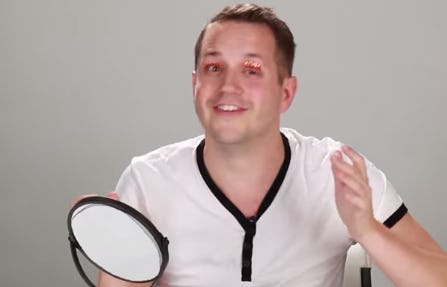 Guys Try On Fake Eyelashes, And The Hilarious Results Range From Epic ...