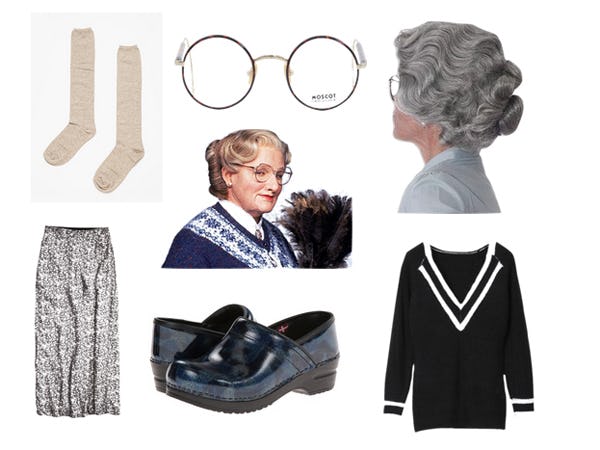5 Robin Williams Tribute Costumes, Because We'll Never Forget Mrs ...