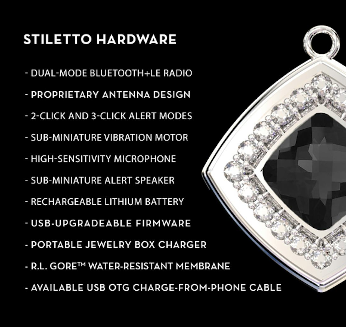 Stiletto Security Charms Could Prevent Assault by Providing a Discreet ...