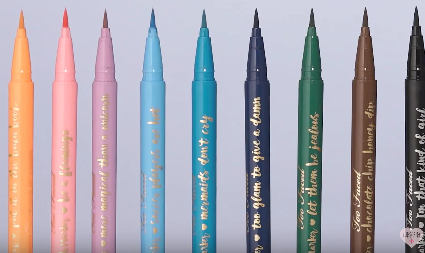 What Are The Too Faced Sketch Markers Liquid Eyeliner Colors? You Can ...