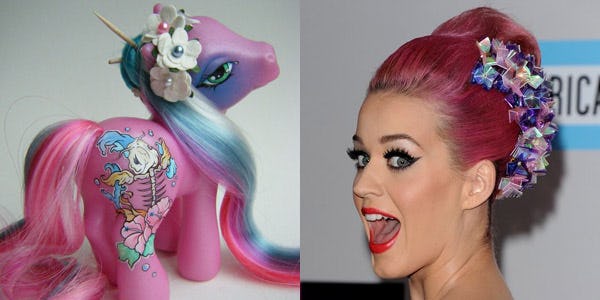 6 Times Katy Perry's hair looked exactly like my little pony