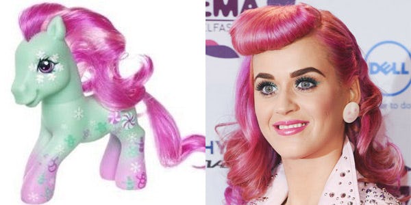 6 Times Katy Perry's hair looked exactly like my little pony