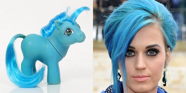 6 Times Katy Perry's hair looked exactly like my little pony
