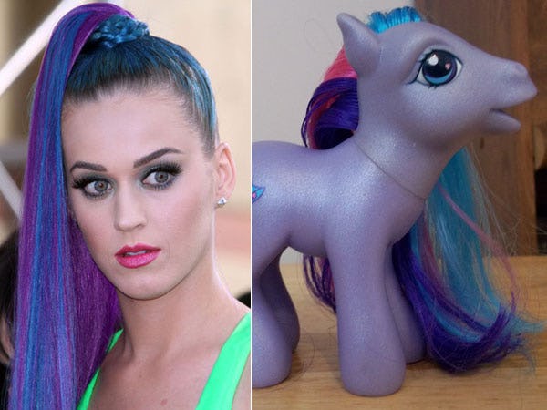 6 Times Katy Perry's hair looked exactly like my little pony