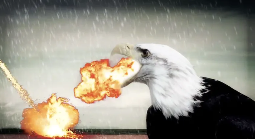 This Insane Rand Paul Ad Has Fire-Breathing Eagles, A Jacked-Up Rand ...